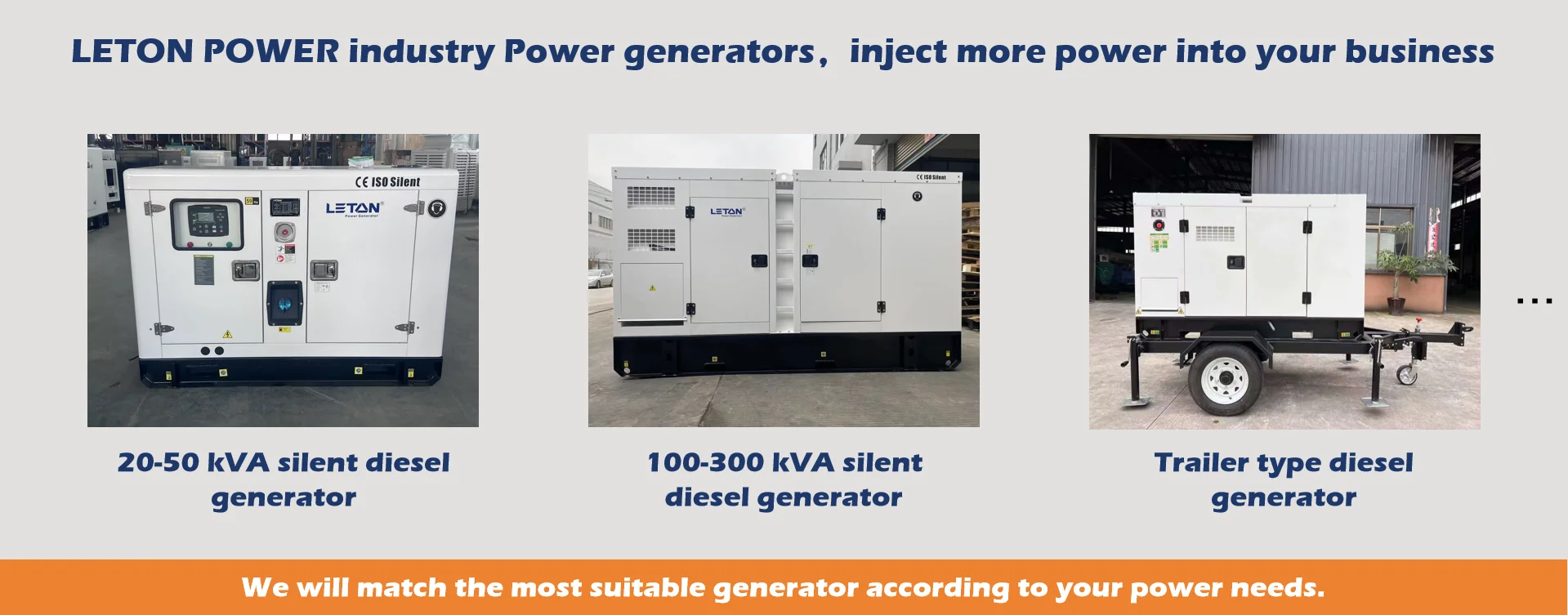 LETON POWER Intelligent Diesel Generators - Reliable & Efficient