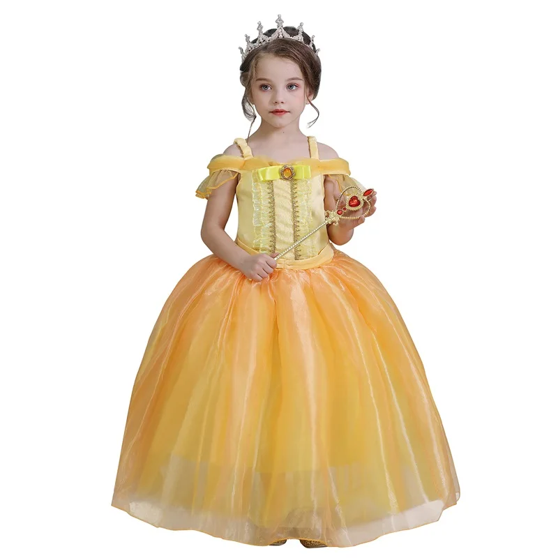 16 Styles Summer Princess Dress For Girls Snow White Cosplay Costume ...