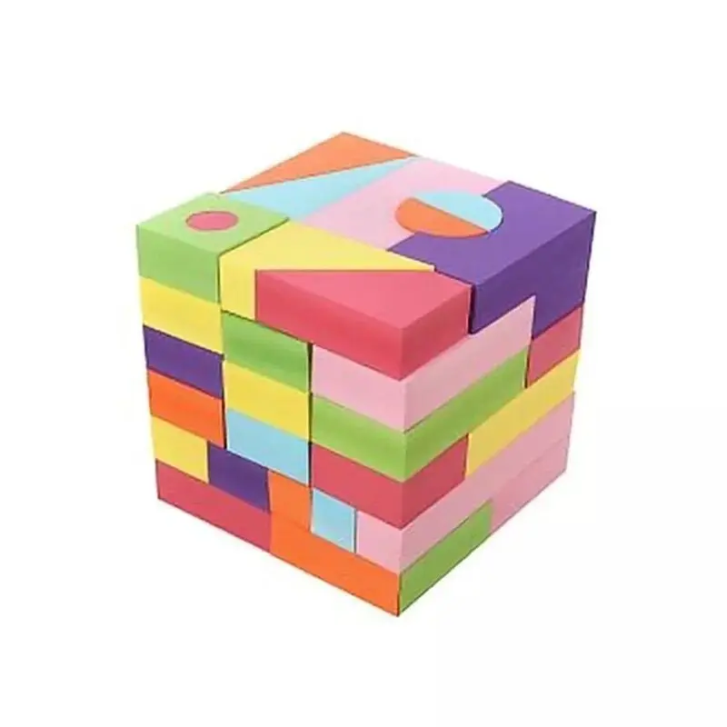 Alibaba.com: Colorful Education Cube Blocks, Eva Foam Blocks 3D Puzzle ...