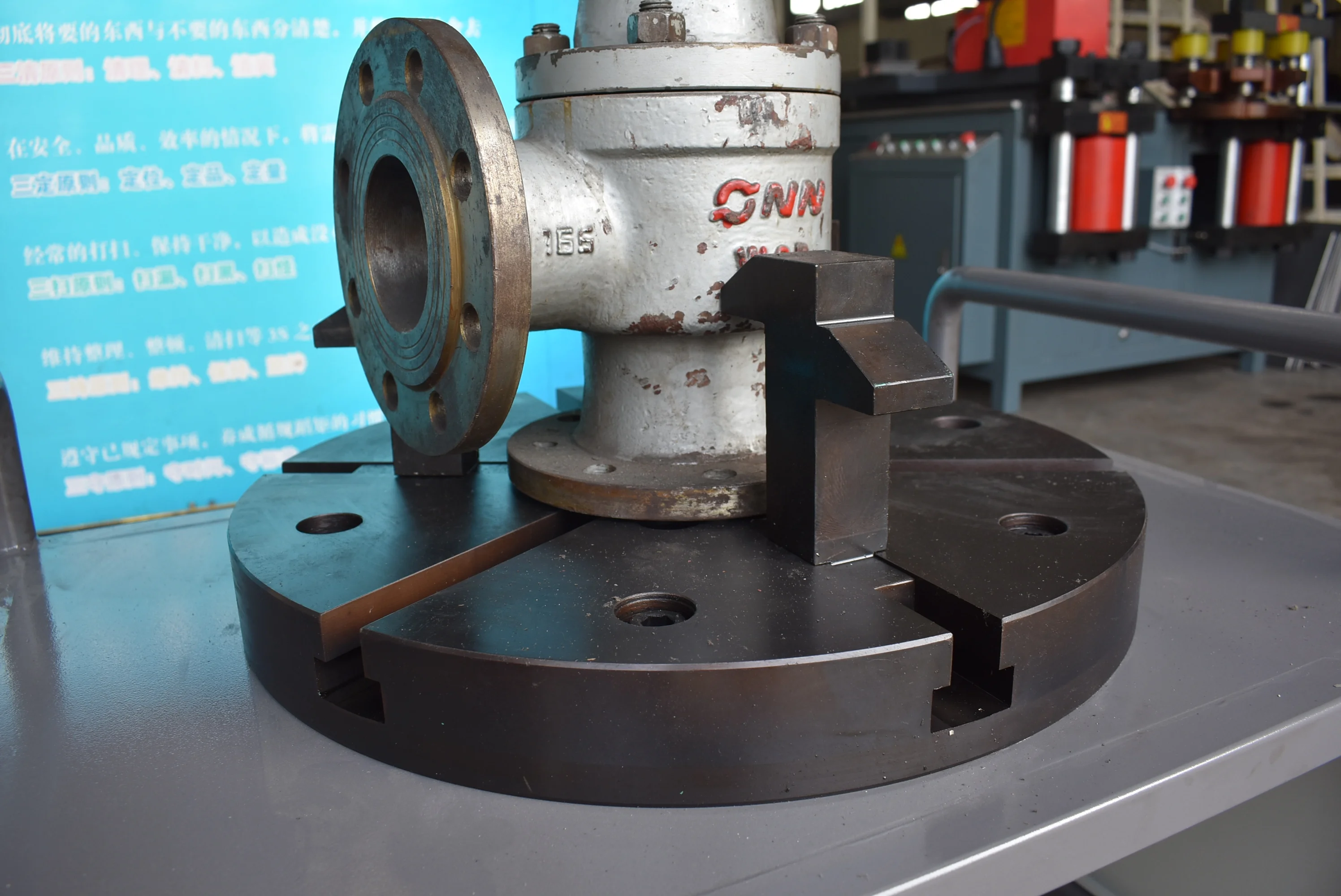 Flange Safety Valve Clamping Claws Hydraulic Pressure Testing Machine ...