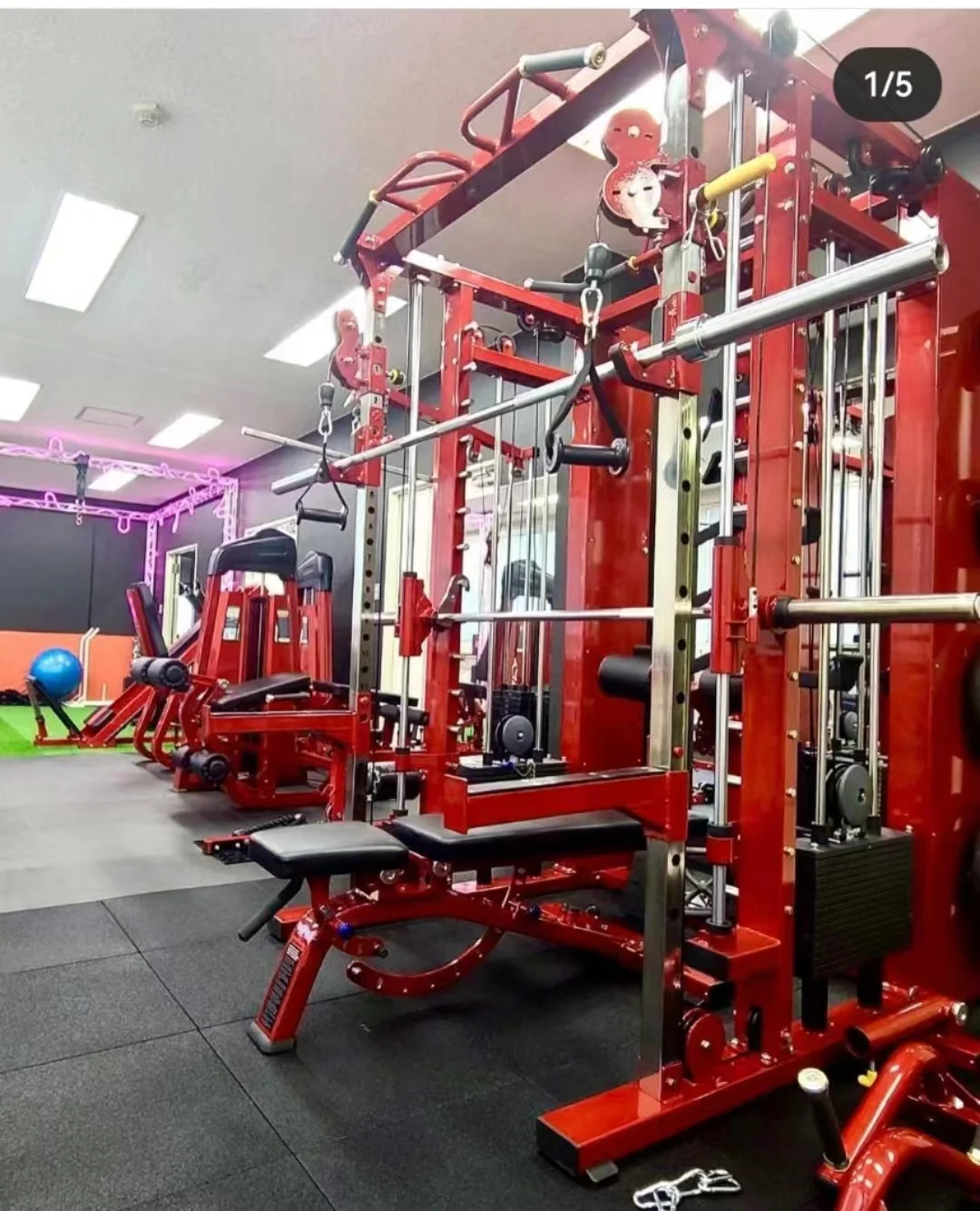 Home Gym Station Smith Cable Crossover Machine Smith Machine Multi ...