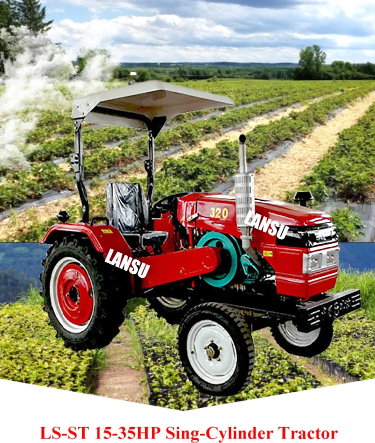 4wd Farm Garden Mini Tractor With Front End Loader With Tools Mini 4x4 ...