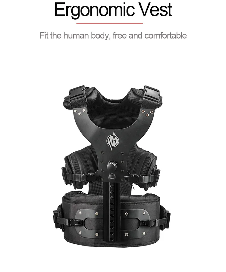 Steadicam Vest - Max Payload 18KG Dual Support Arm Stabilizer