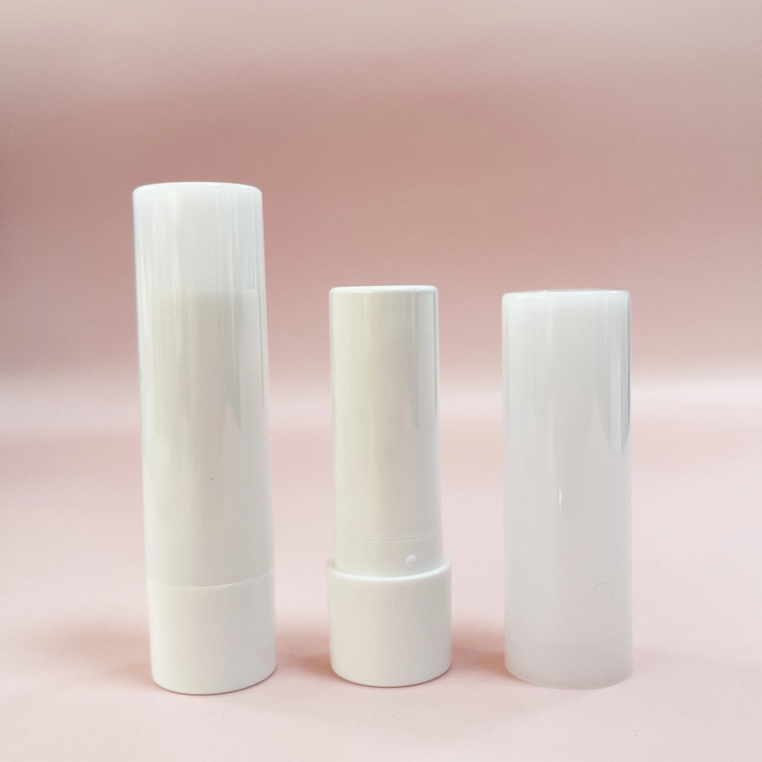 White Lip Stick Lip Balm Tubes - Customizable Containers