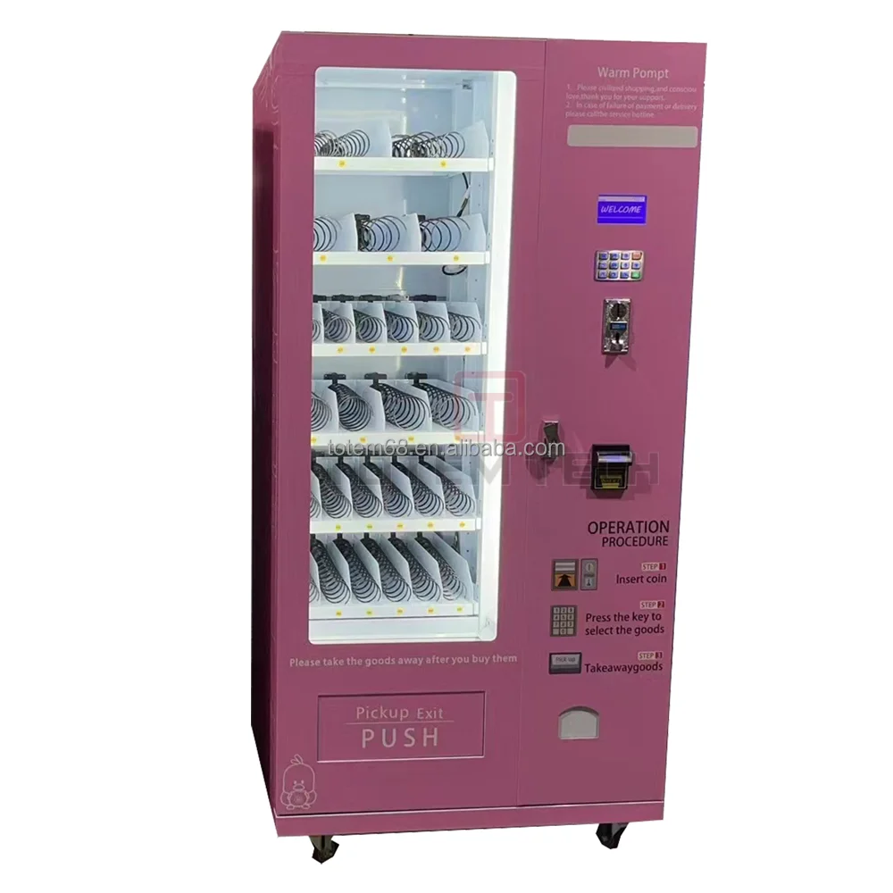 Innovative Design Snack Beverage Drink Food Vending Machine with Spring ...