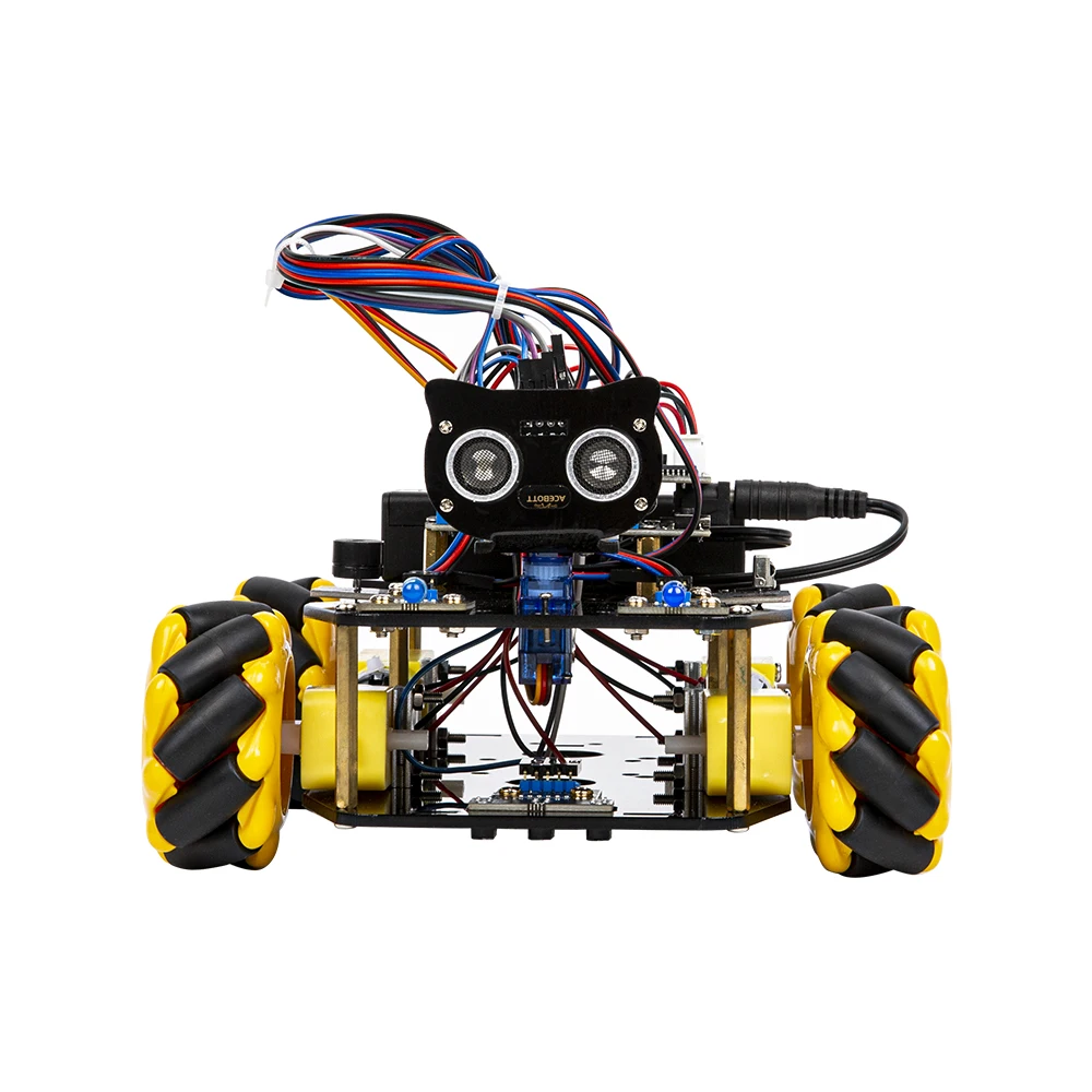 Acebott Esp32 Cam Omni Wheel Robot Kit Programmable Obstacle Avoidance ...