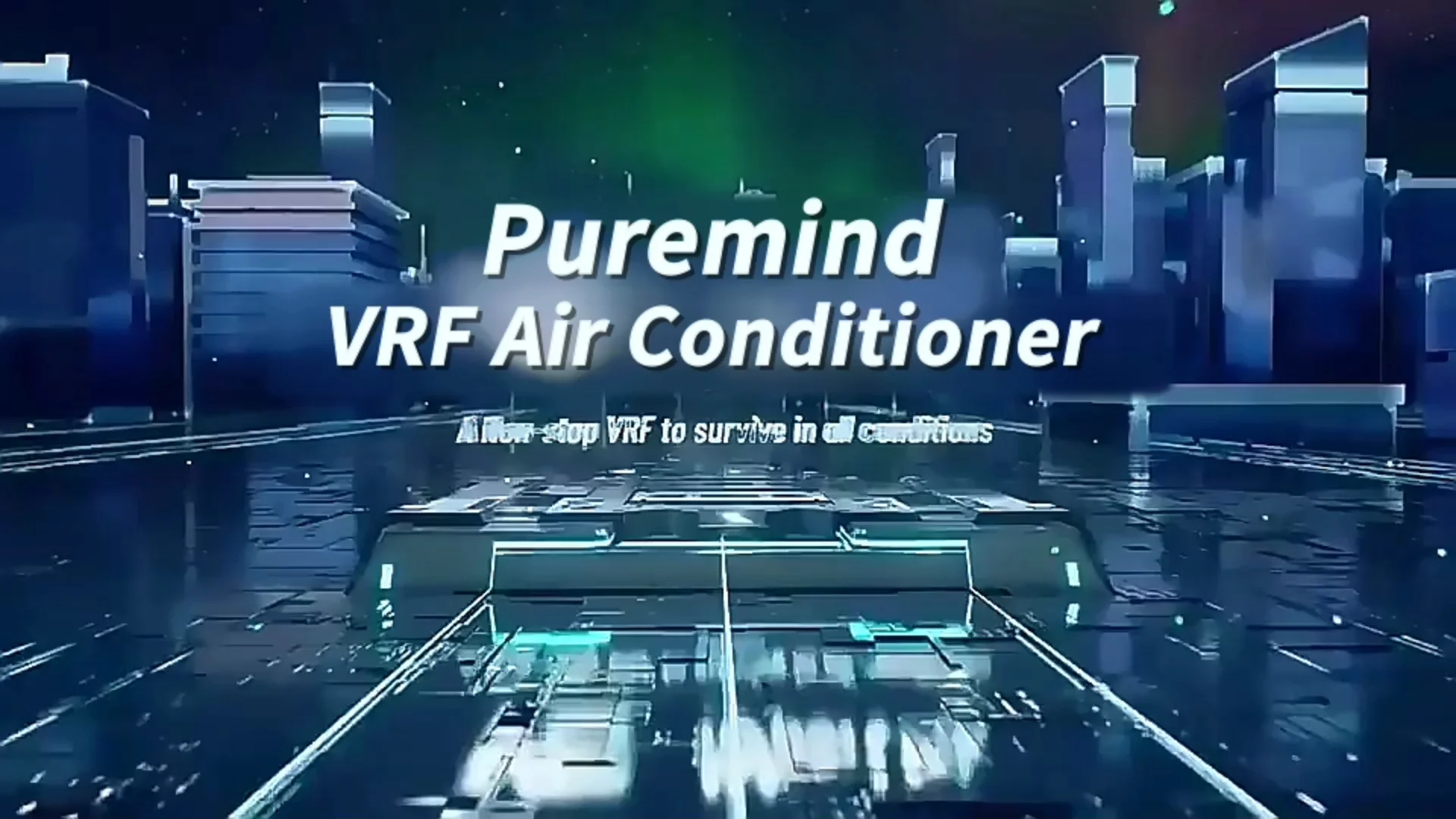 Puremind Inverter Commercial Multi Zone Mini Split Air Conditioner Vrf ...