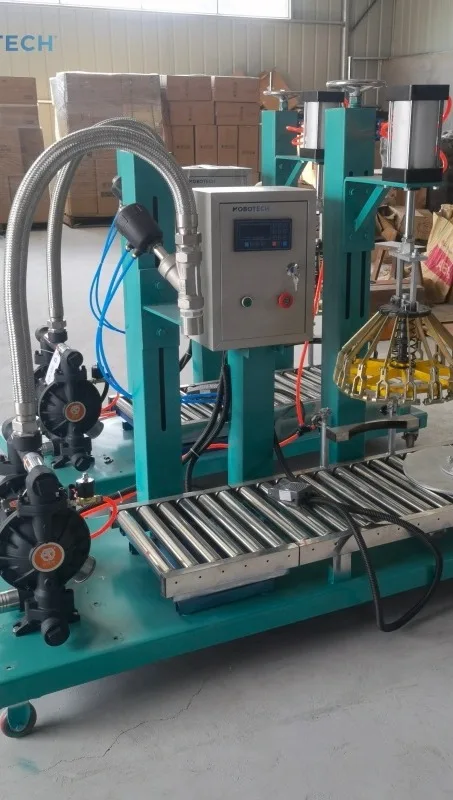 Ce Approved Paint Packing Filling And Sealing Machine Automatic Coating ...