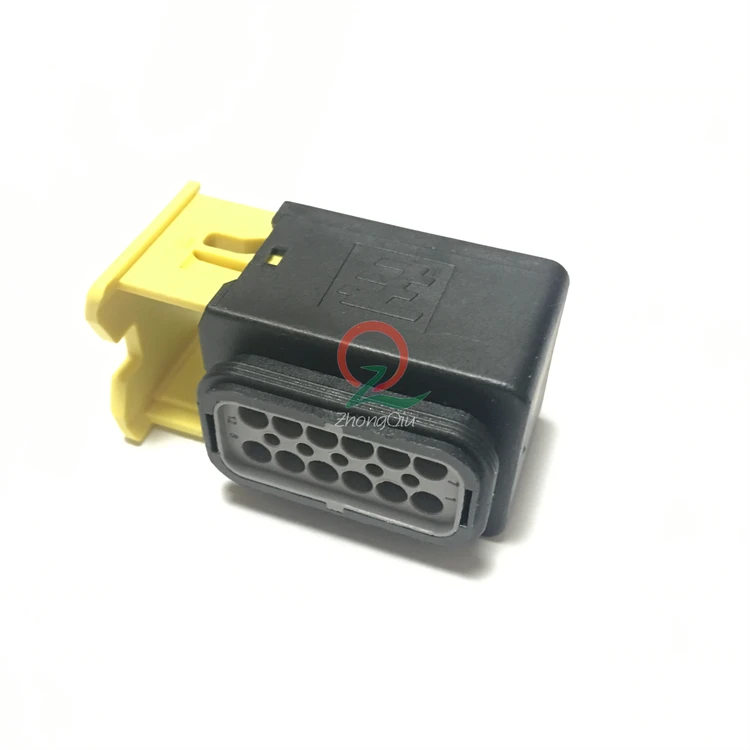 Waterproof 12 Pin Female Tyco Pbt Gf30 Auto Connector 2-1703639-1 - Buy Pbt Gf30 Connector,12 ...