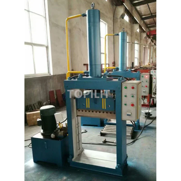 Vertical Hydraulic Guillotine Rubber Bale Cutter Machine Hydraulic ...