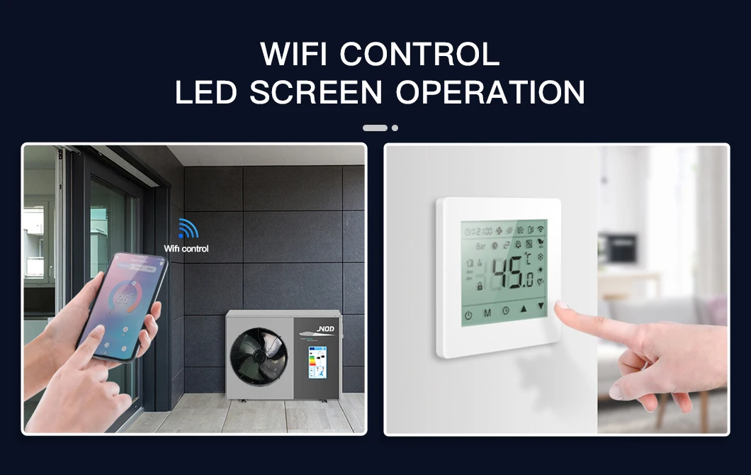 Germany Poland Belgium 10kw 12kw 15kw 22kw Heat Pump R290 WIFI Control ...