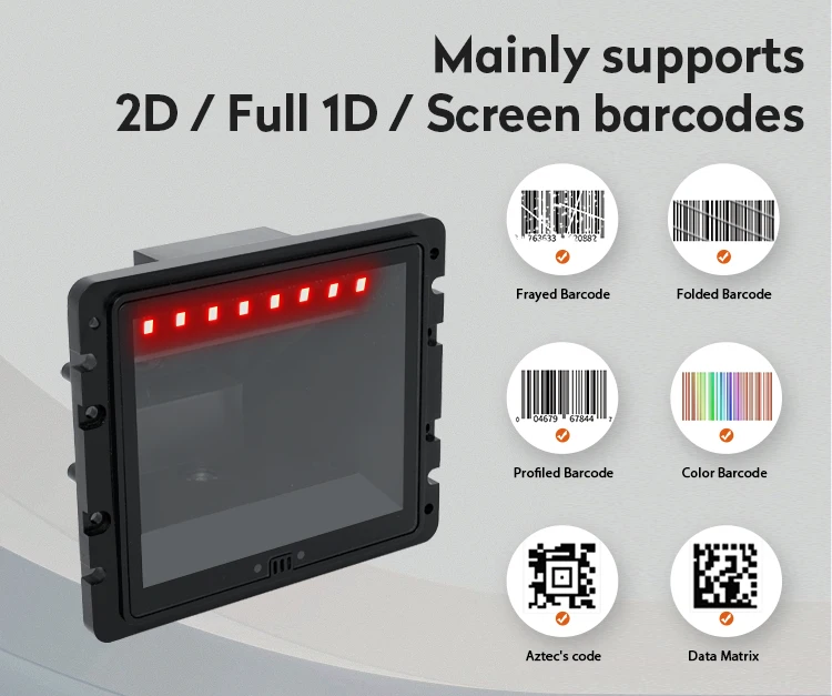 SE60 Fixed Embedded QR Code Scanning Module for Cash Registers