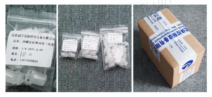 High Quality Molding Threaded Female Barbed Medical Plastic Connector ...