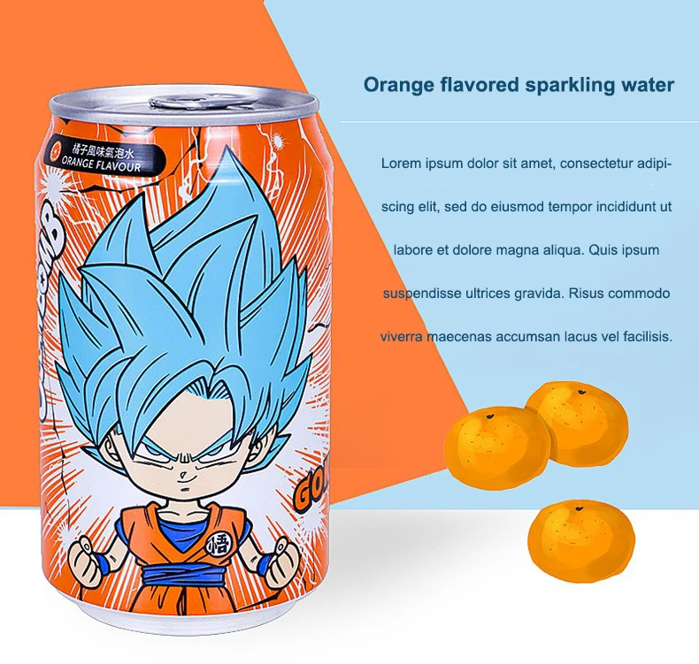 Dragon Ball Ice Cream Flavor 330ml Variety Of Fruity Soft Drinks Hot ...