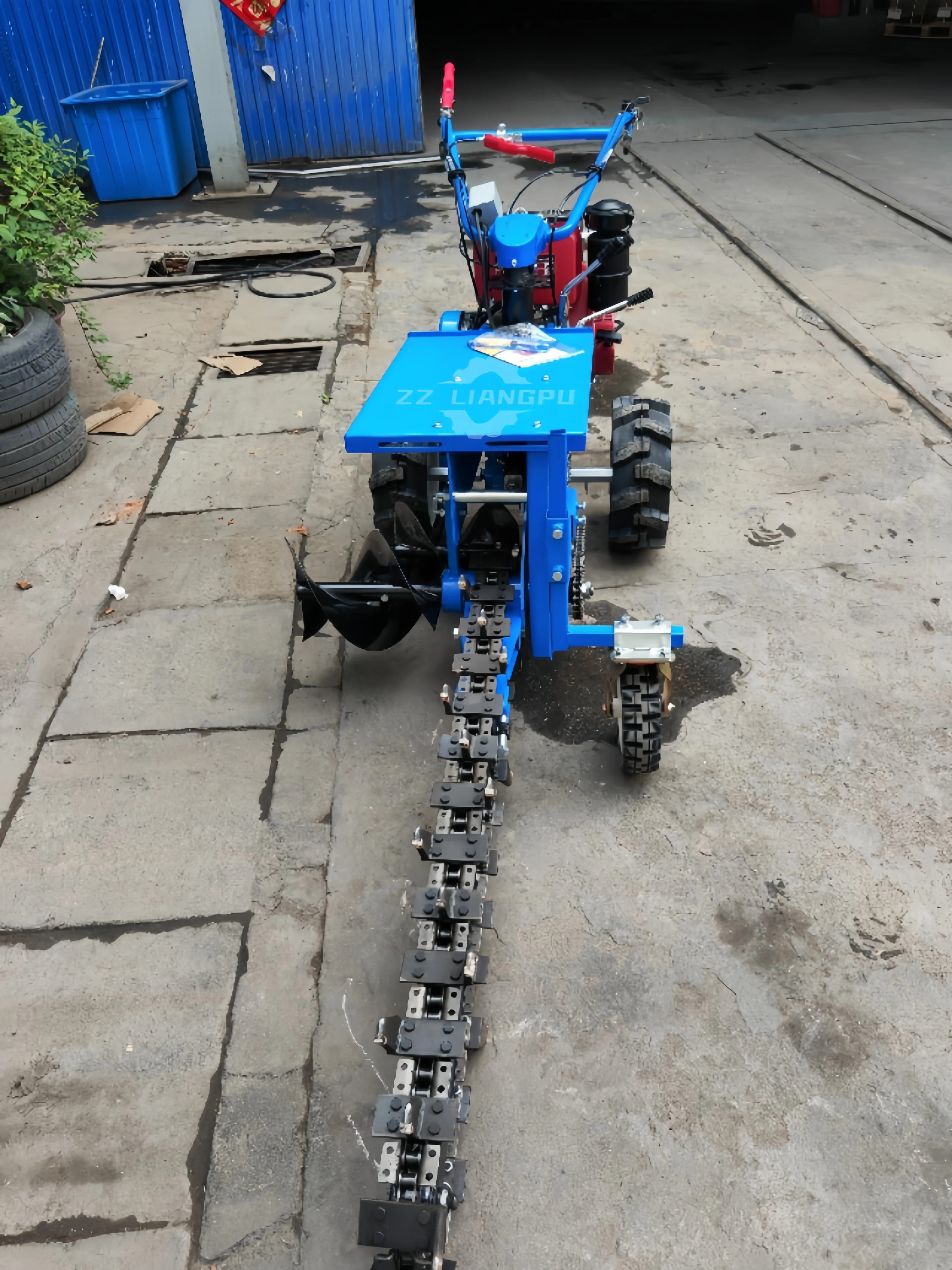 Automatic Agricultural Trencher Machine Rock Trenching Ditch Machine ...