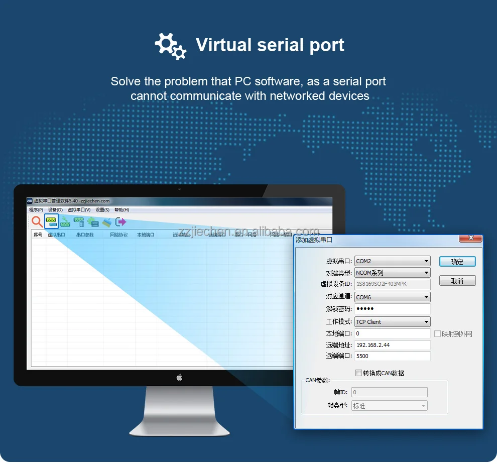 8 Ports Serial To Ethernet Edge Computing Serial Port Server Modbus Rtu ...