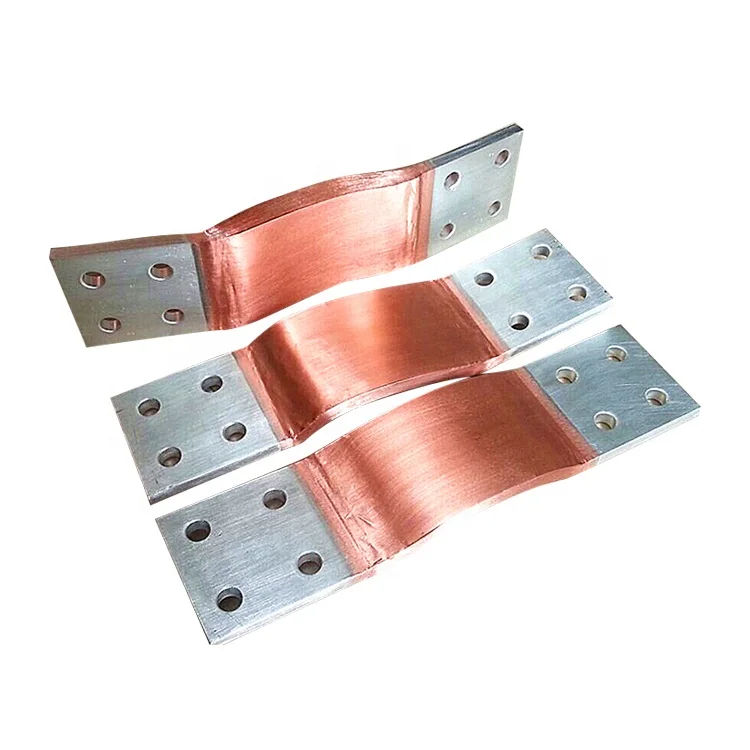 Copper Laminated Flexible Busbars Bus Link Connector Semiflexible ...