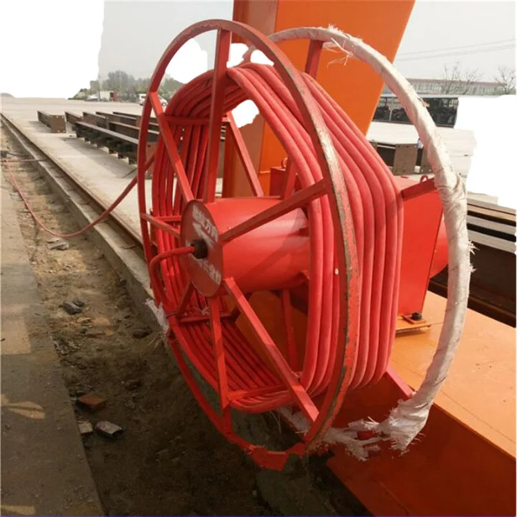 100m Motorized Cable Reel Drum For Gantry Crane Supplying Power ...