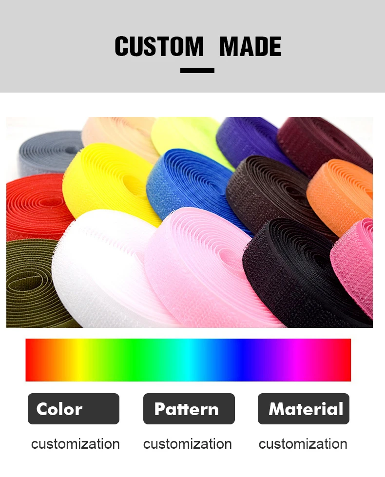 1.5 Meters Wide Double-side Loop&loop Soft Nylon Velcroes Ubl Fabric ...