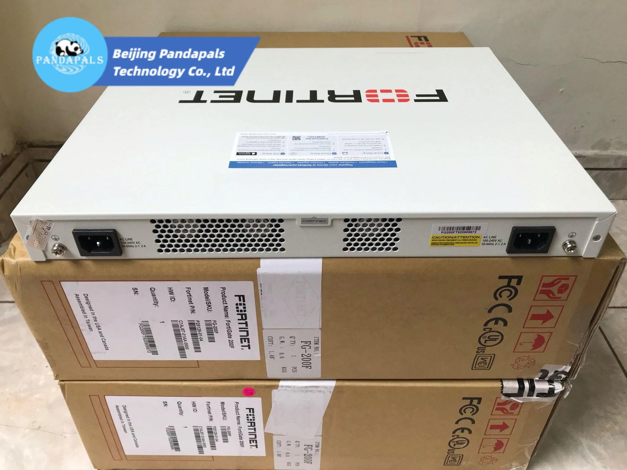 Fortinet Fortigate FG-200F Firewall - 3 Gbps Threat Protection