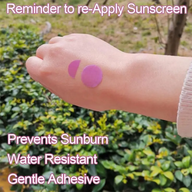 Uv Detection Stickers Sunscreen Uv Stickers Safe For Uv Protection ...
