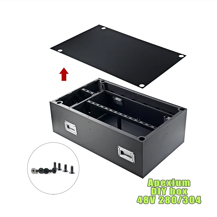 Apexium New Stock 280ah Lifepo4 Battery Box Case Diy 280 Kit Boxes 48v ...