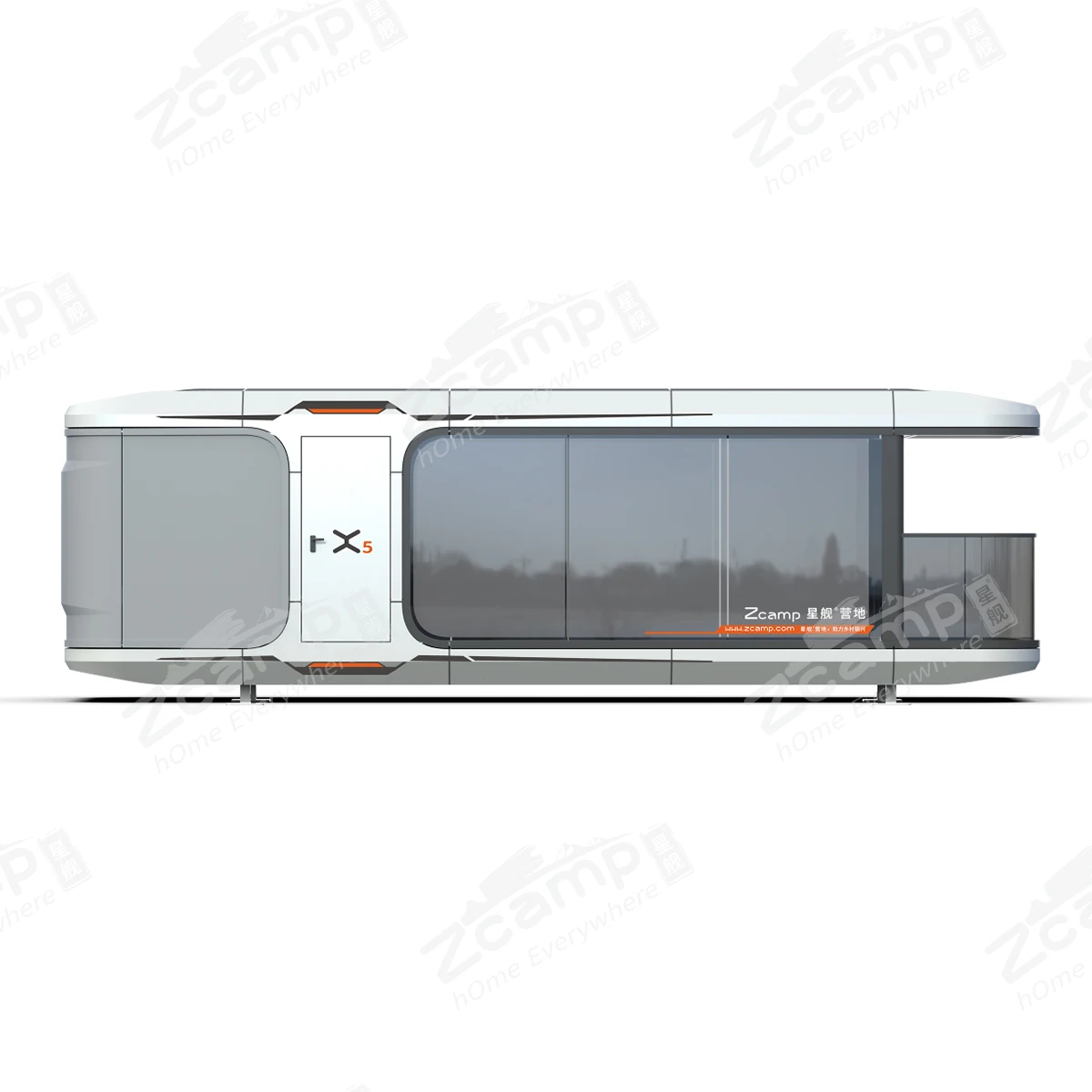 Zcamp X5 Ready Made Prefab House Camping Home Luxury Modern Container ...