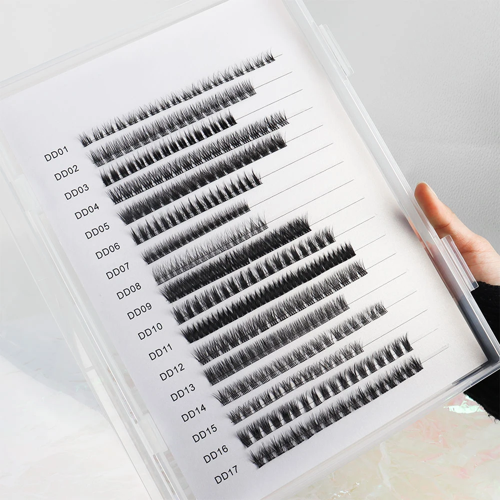 Cluster Lashes Fluffy Mink Diy Lash Cluster Kit 3d Segmented Reusable ...