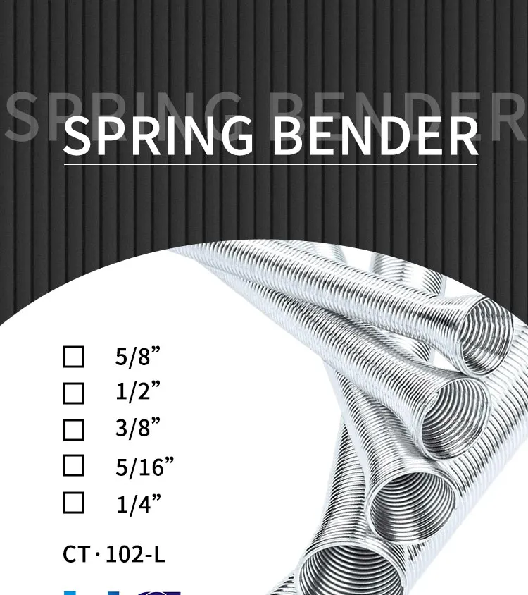 Heng Sheng Galvanized Spring Tube Bender For Copper Aluminum And Thin ...