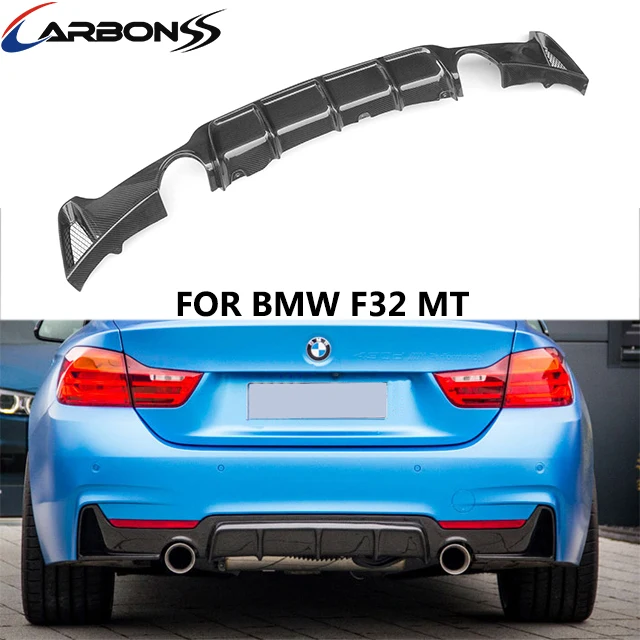 2 Tips For Bmw 4 Series F32 F33 F36 M Tech Rear Body Kit Rear Diffuser ...