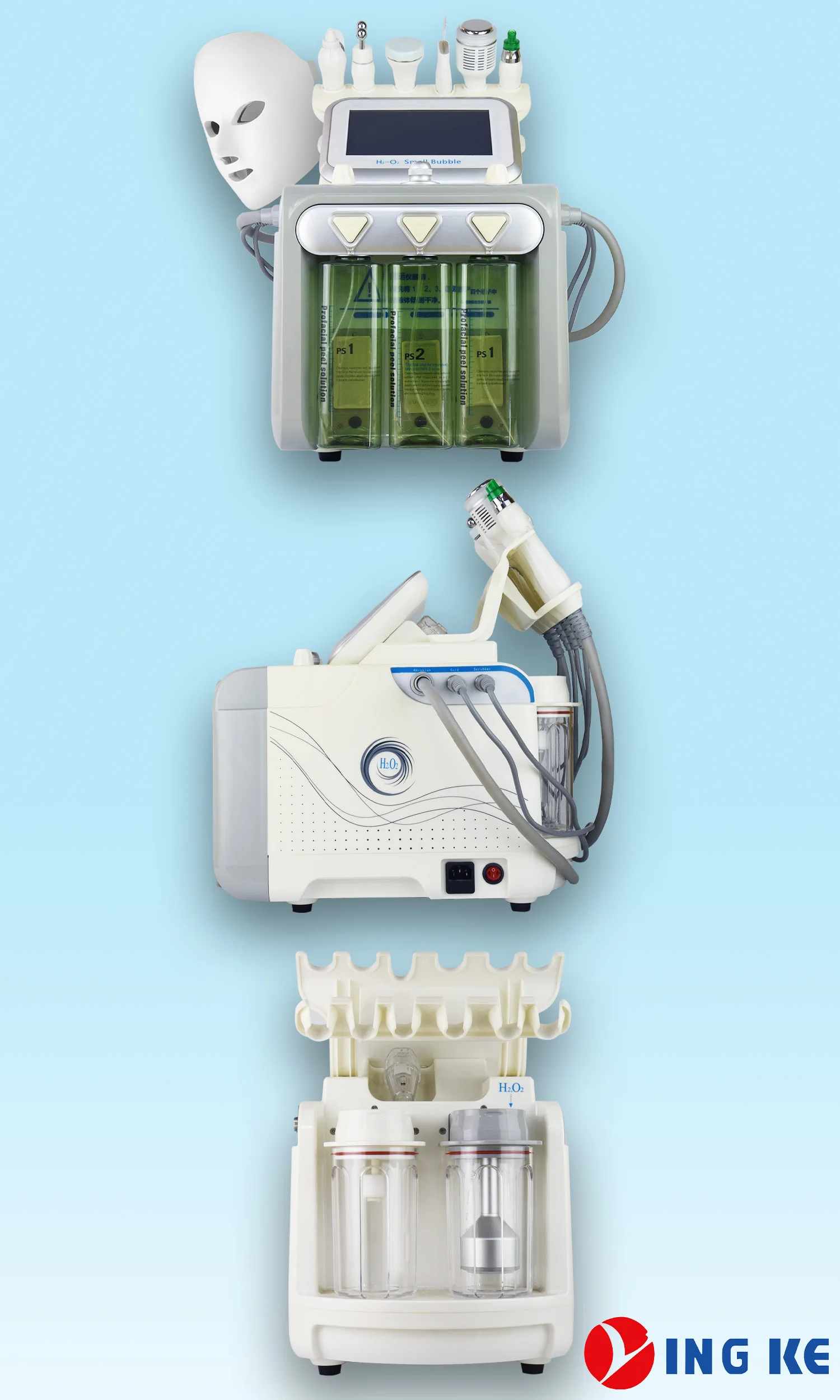 Oem Hydrafacial Smart Ice Blue Machine Microdermabrasion Machine ...