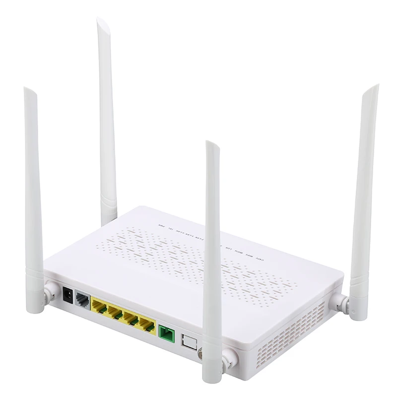 Gpon Epon Onu Dual Band Ac 4ge 2 Wifi Xpon Onu Router Fiber Optic ...
