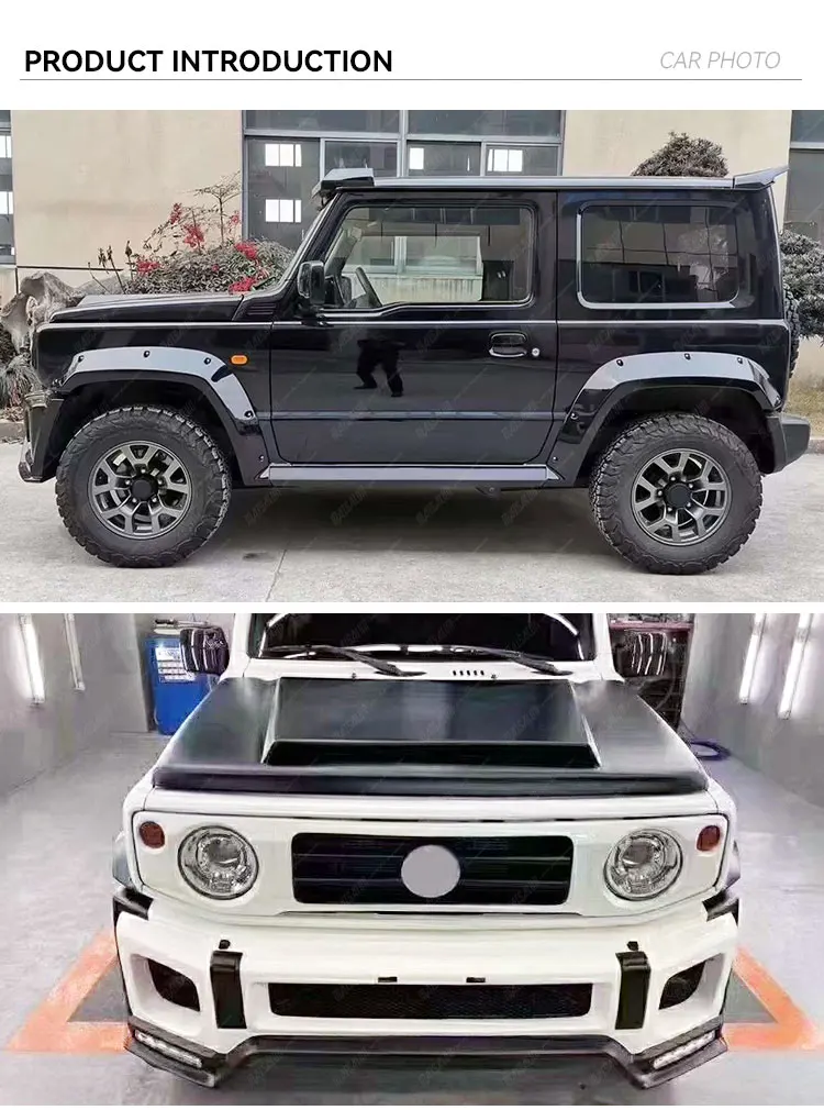 Carbon Fiber LB Style Body Kit for Suzuki Jimny - Upgrade Your Wide Car ...