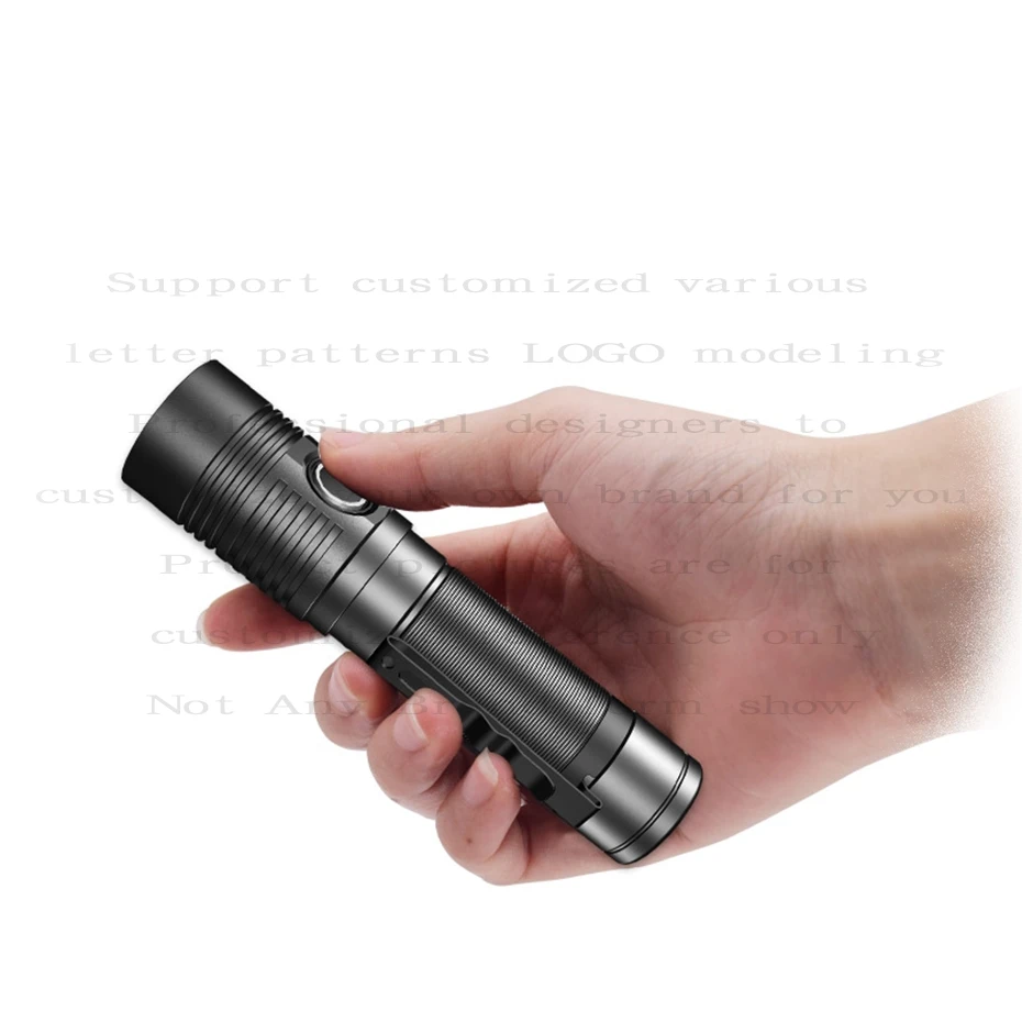 waterproof, diving flashlight Custom Rechargeable 21700 Battery Led ...