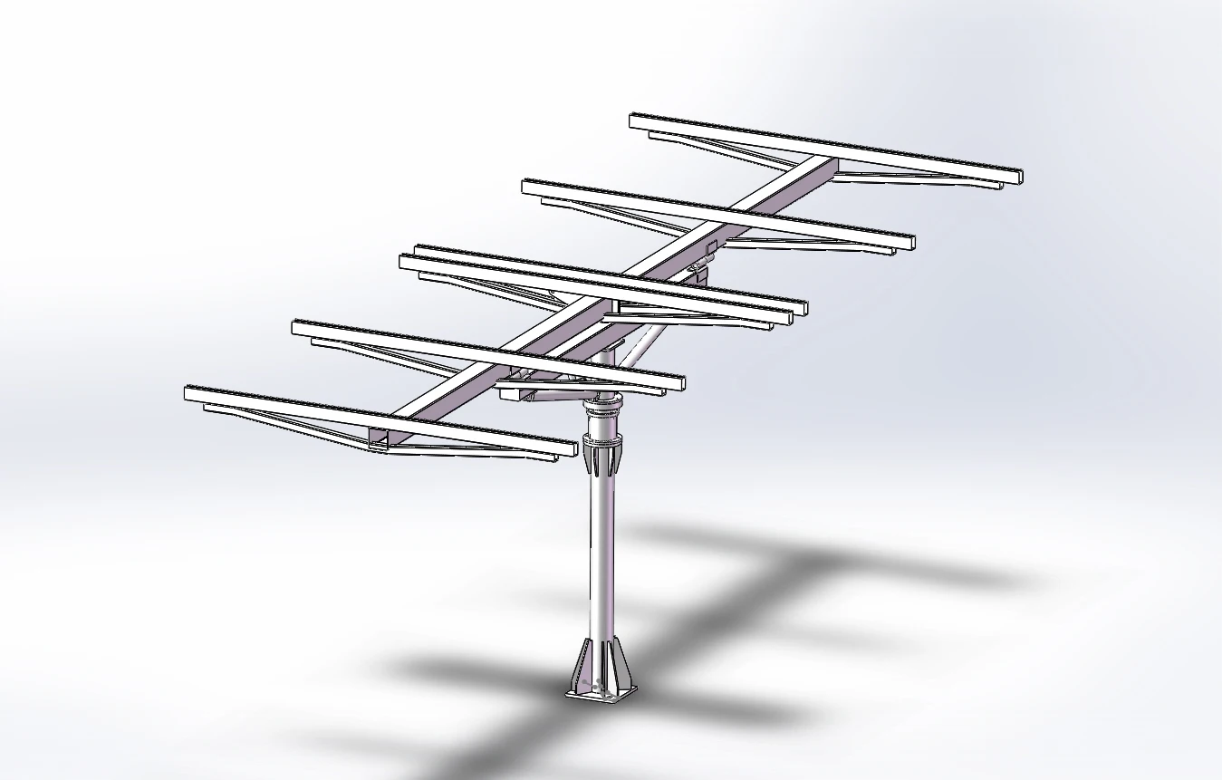 2kw Dual Axis Solar Tracker - Reliable Sun Tracking System