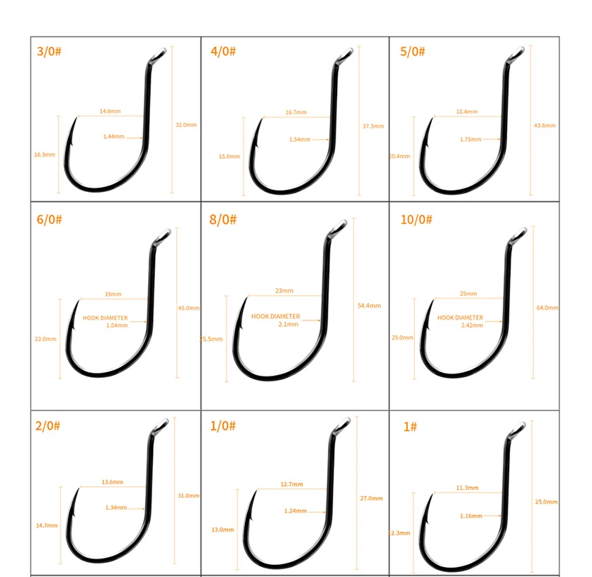 High Quality Octopus Hook - Saltwater High Carbon Steel