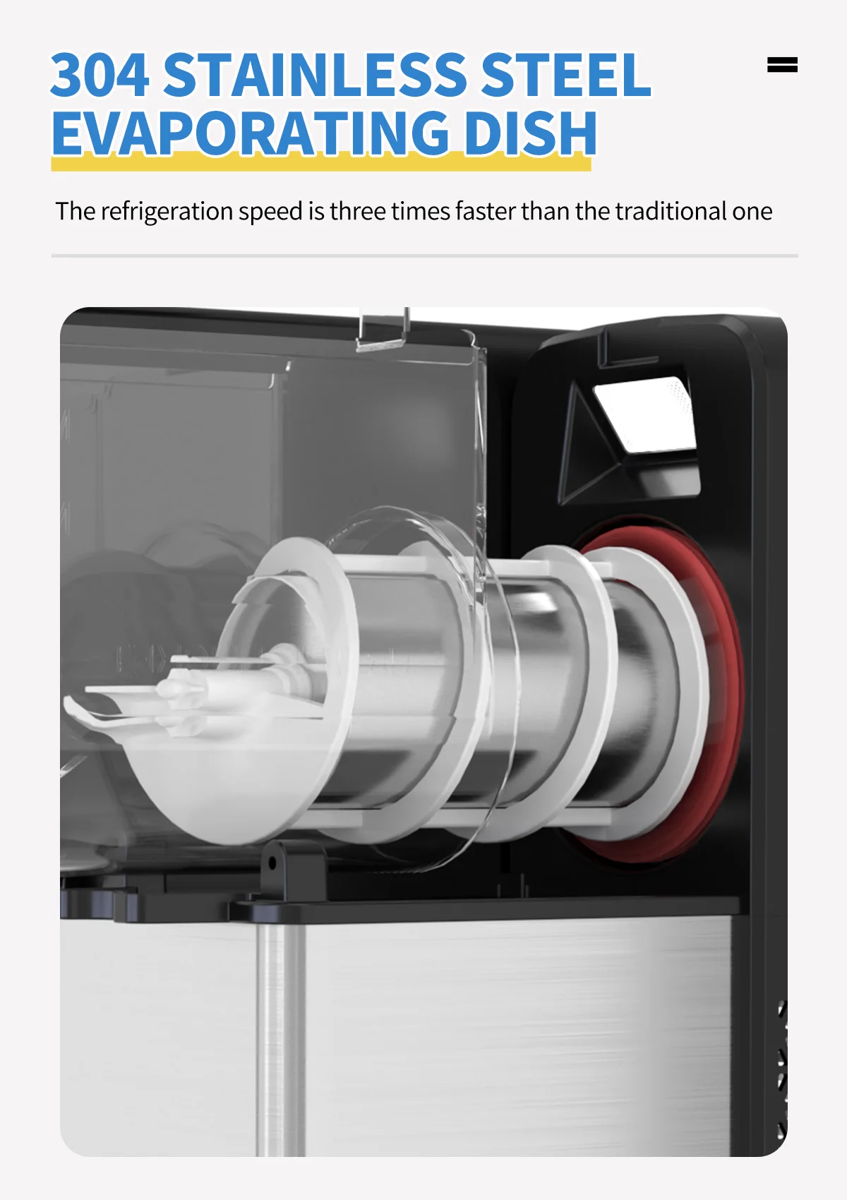 3L/ 1gal Mini Smart Slushy Making Machine for Home Use
