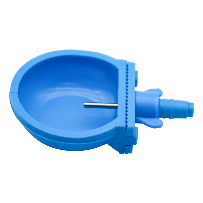 Blue Color Plastic Rabbit Water Bowl Automatic Rabbit Drinker Water ...