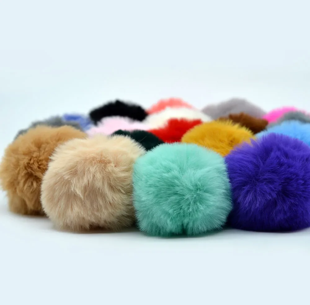 Faux Fur Ball Using For Fur Pendant Key Chains Clothing Accessories ...