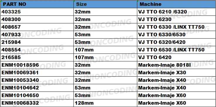 MARKEM-IMAJE SD5.1 Printhead 53mm - Original Thermal Print Head