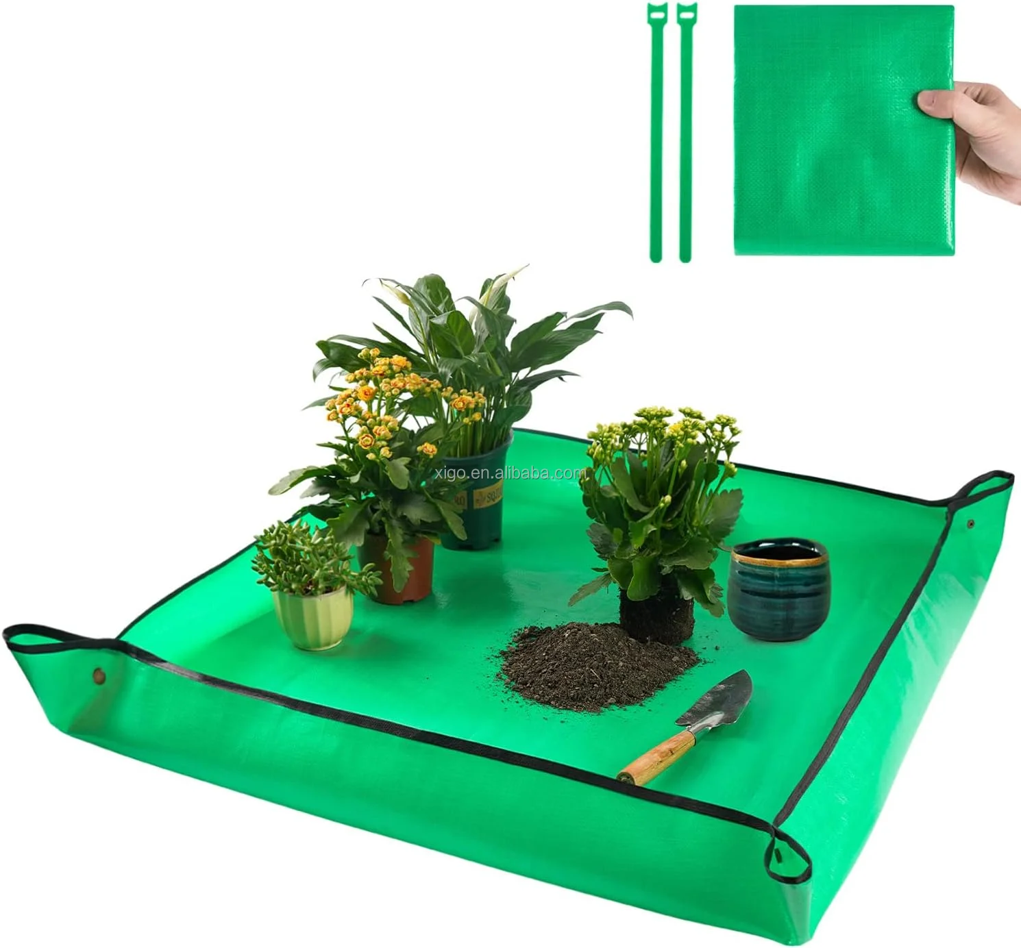 Waterproof Potting Mat for Indoor Plant Transplanting and Mess Control ...