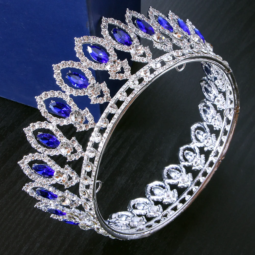 QS Miss Universe Tall Pageant Crown Full Round Wedding Birthday ...