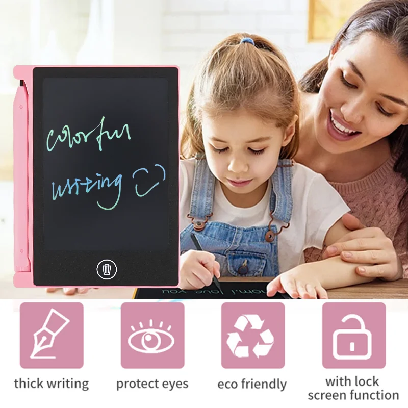 Portable Ultra-Thin Gift Kids Handwriting Pads Electronic Drawing LCD ...
