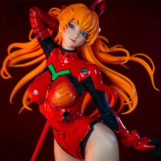 Eva Gk Long Asuka Langley Soryu 1:4 Action Figure For Collection - Buy Asuka Langley Soryu ...