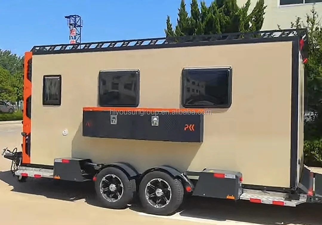 Detachable Box Motor Home Trailer Hydraulic Lift Enclosed Box Trailer ...