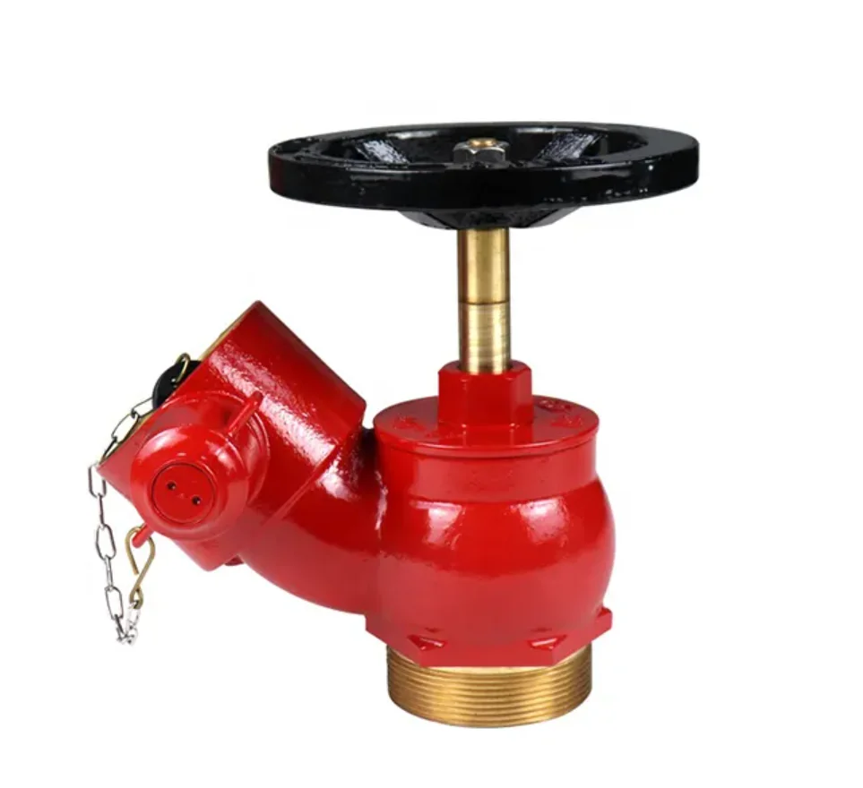 2.5 Inch Brass Oblique Type Flange Fire Hydrant Valve