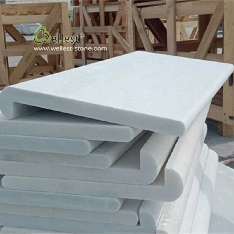 Alibaba.com: China Natural Crystal Pure White Quartzite Swimming Pool ...