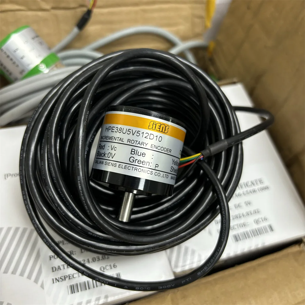 38mm Angle Position Sensor Incremental Encoder 512ppr Voltage Output ...