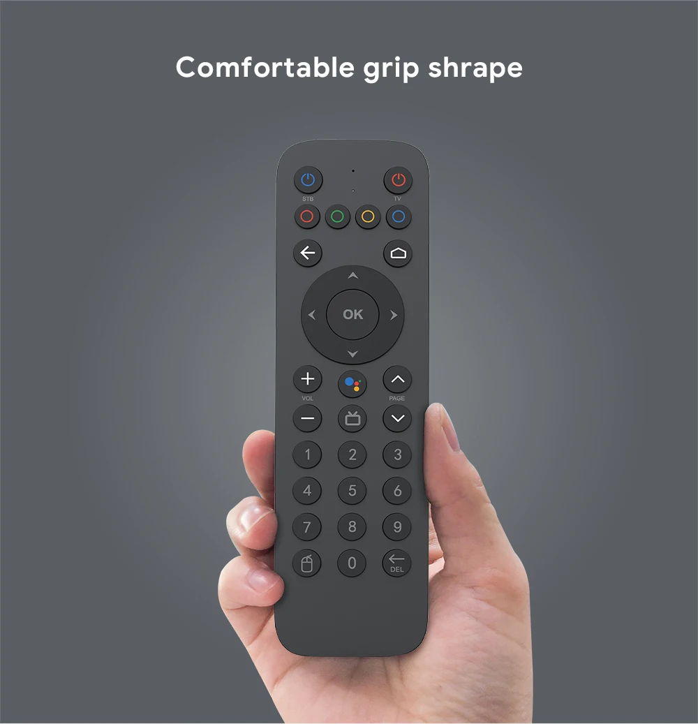 MECOOL KM6 Voice Remote Control - Android TV Streaming