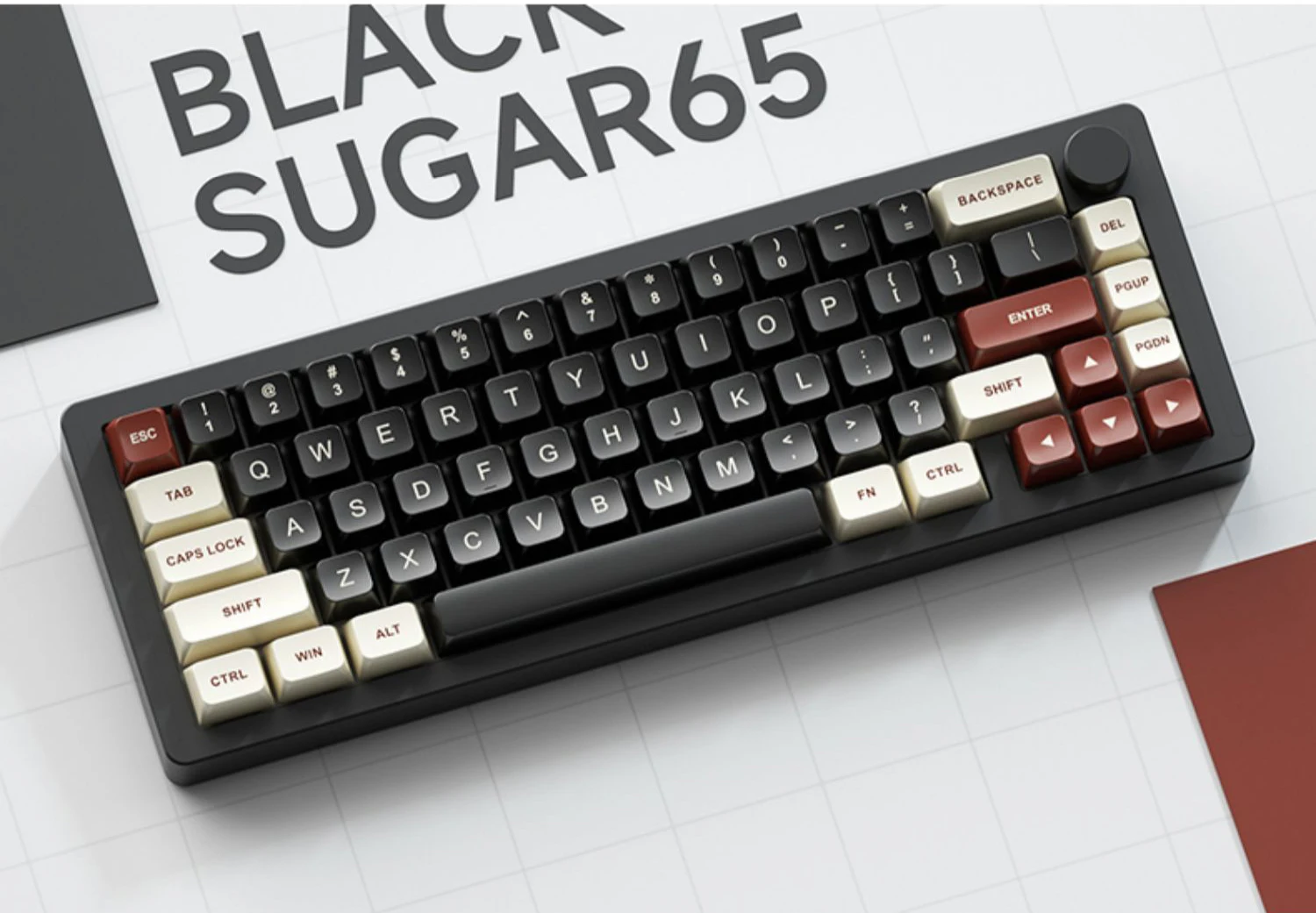 Sugar65 65% Iso Layout Diy 67 Keys Wired Hot Swappable Rgb Gasket ...